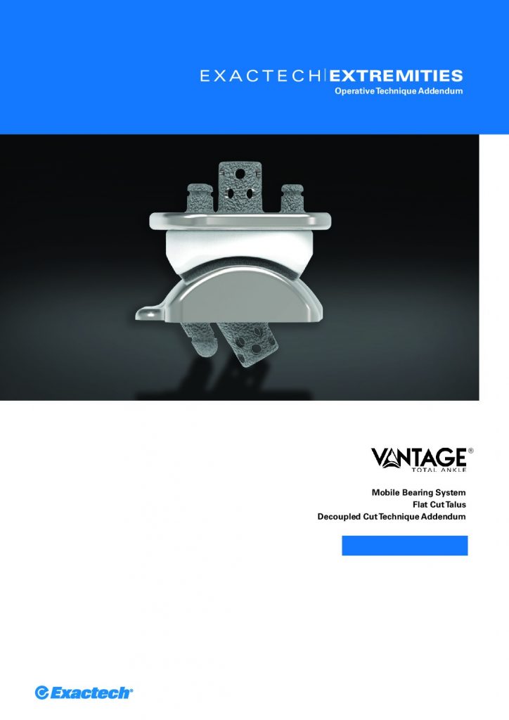 Vantage Total Ankle System Archives | exac.com.au